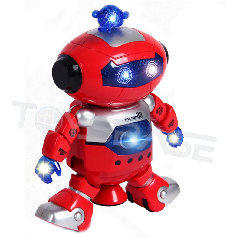 Funny Kids Robot Dancing Smart Robot Light With Music Educational Robot ...