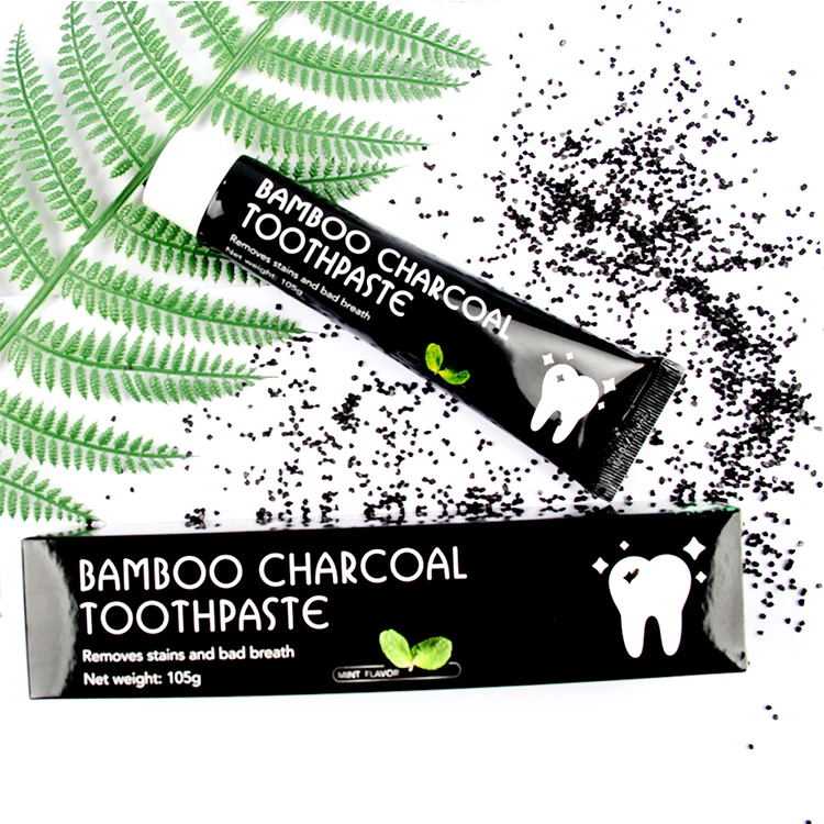 Black Whitening Toothpaste Ecologic Charcoal Natural Tooth Paste 105g ...