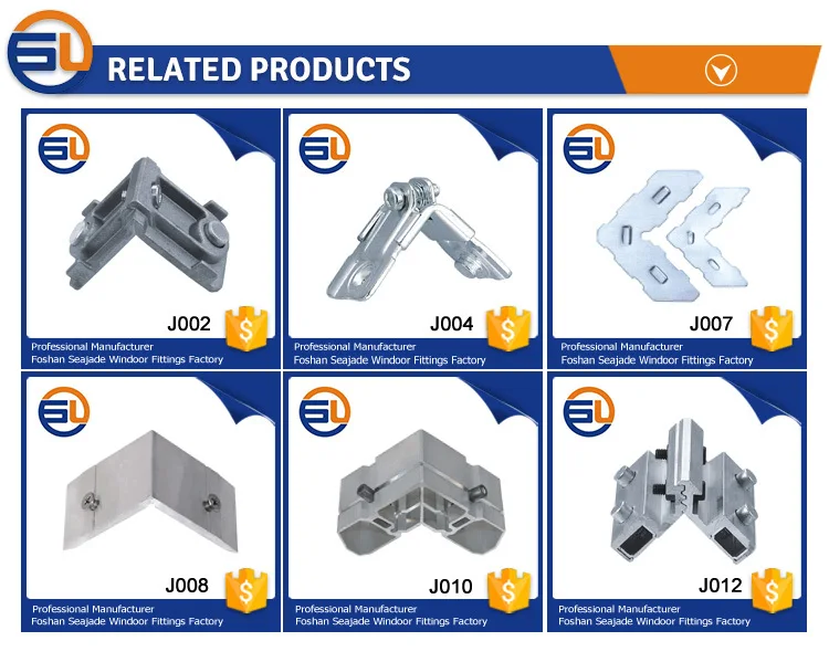 Aluminium Door Corner Cleat Aluminium Profile Net Angle Corner Joint ...