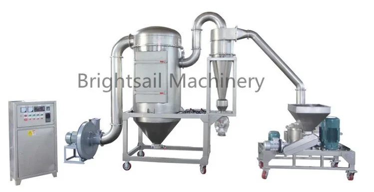 Organic Dry Hibiscus Moringa Tea Leaf Powder Grinding Making Machine ...