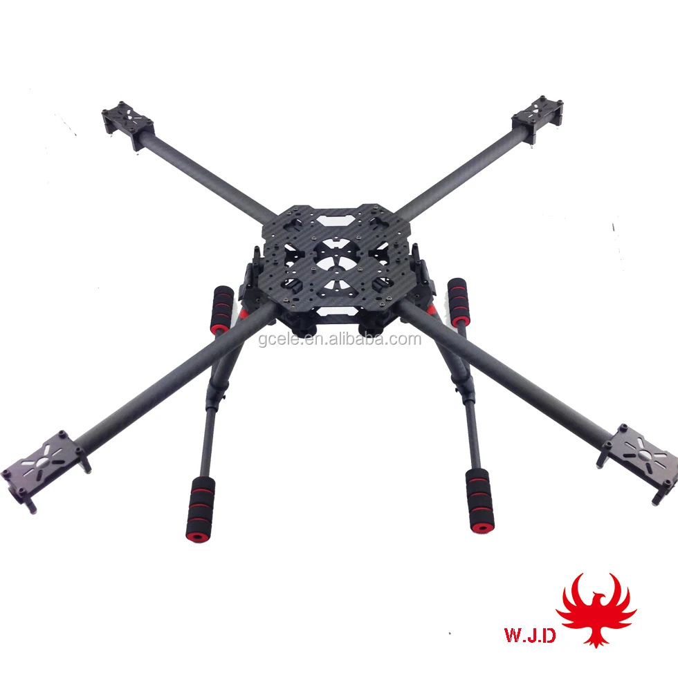 500mm 4-rotor Fixed Carbon Fiber Frame Quadcopter Frame W/ Fixed ...