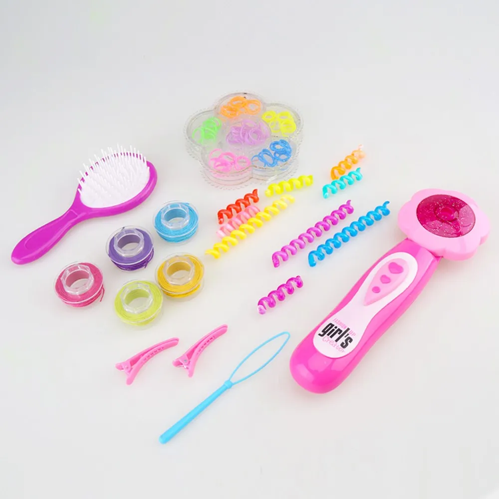 Girl's Fashion Diy Hair Machine Braiding Toy Crazy Loom Bandz - Buy ...