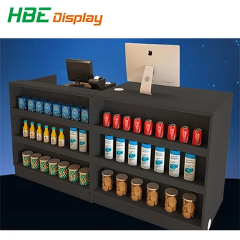 Supermarket Checkstand Checkout Counter Design Cashier Desk Cash ...