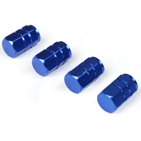 Universal Fluorescent Glow In The Dark Car Tire Valve Stem Caps Covers ...