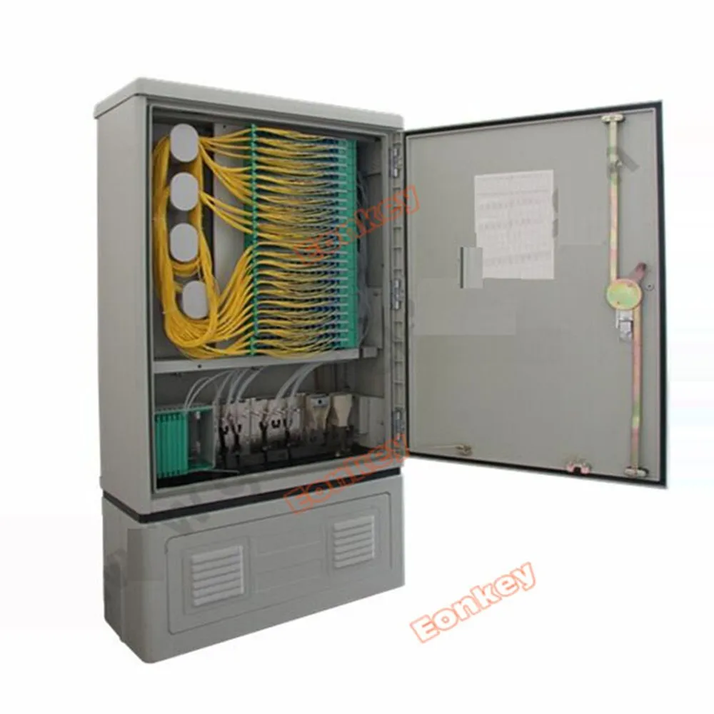 Telecommunication Fiber Optical Splice Outdoor Cabinet