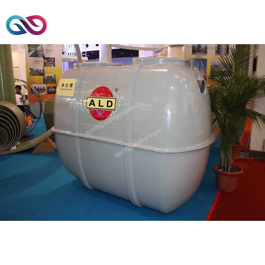 Grp Biogas Bio Digester Small Sewage Treatment Tank With Filters Mini ...