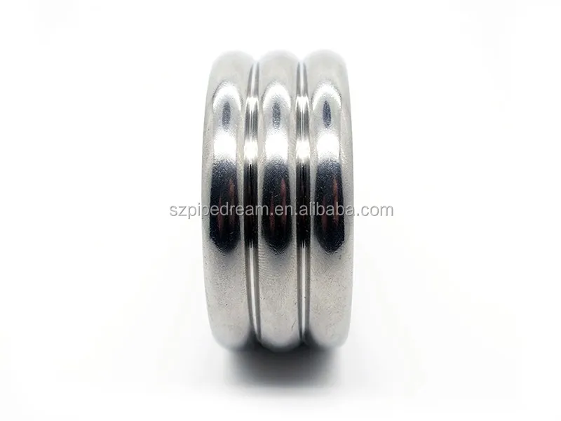 47mm Stainless Steel Cock Ring Metal Penis Ring Scrotum Stretcher Male ...