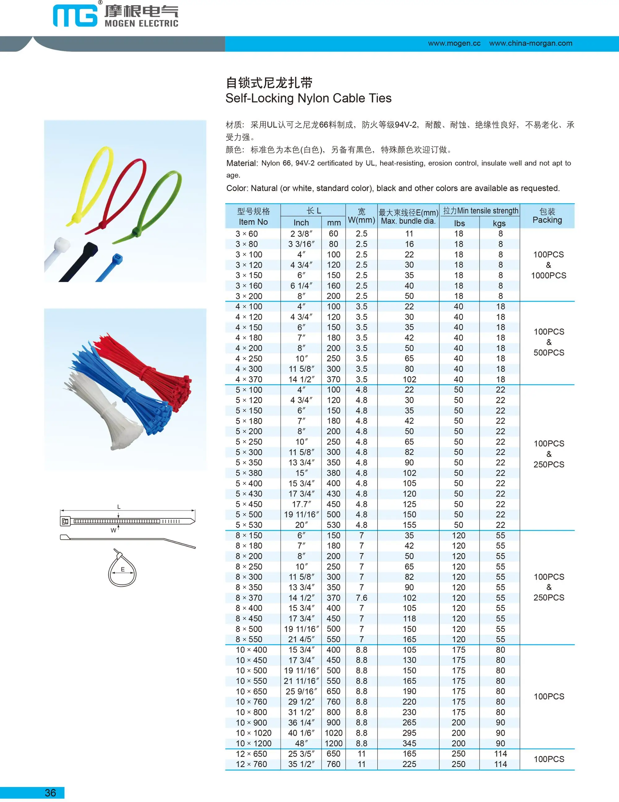 3.6*300mm Durable and Heat Resistant Well Insulation Plastic Straps ...