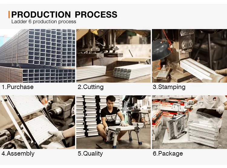 Outdoor Folding Telescopic Hunting Tree Stand Ladder