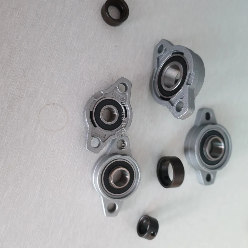 17mm Mounted Unit Bearing UFL003-17MM 2-Bolt Flange tillescenter Flange Block Bearings Power ...