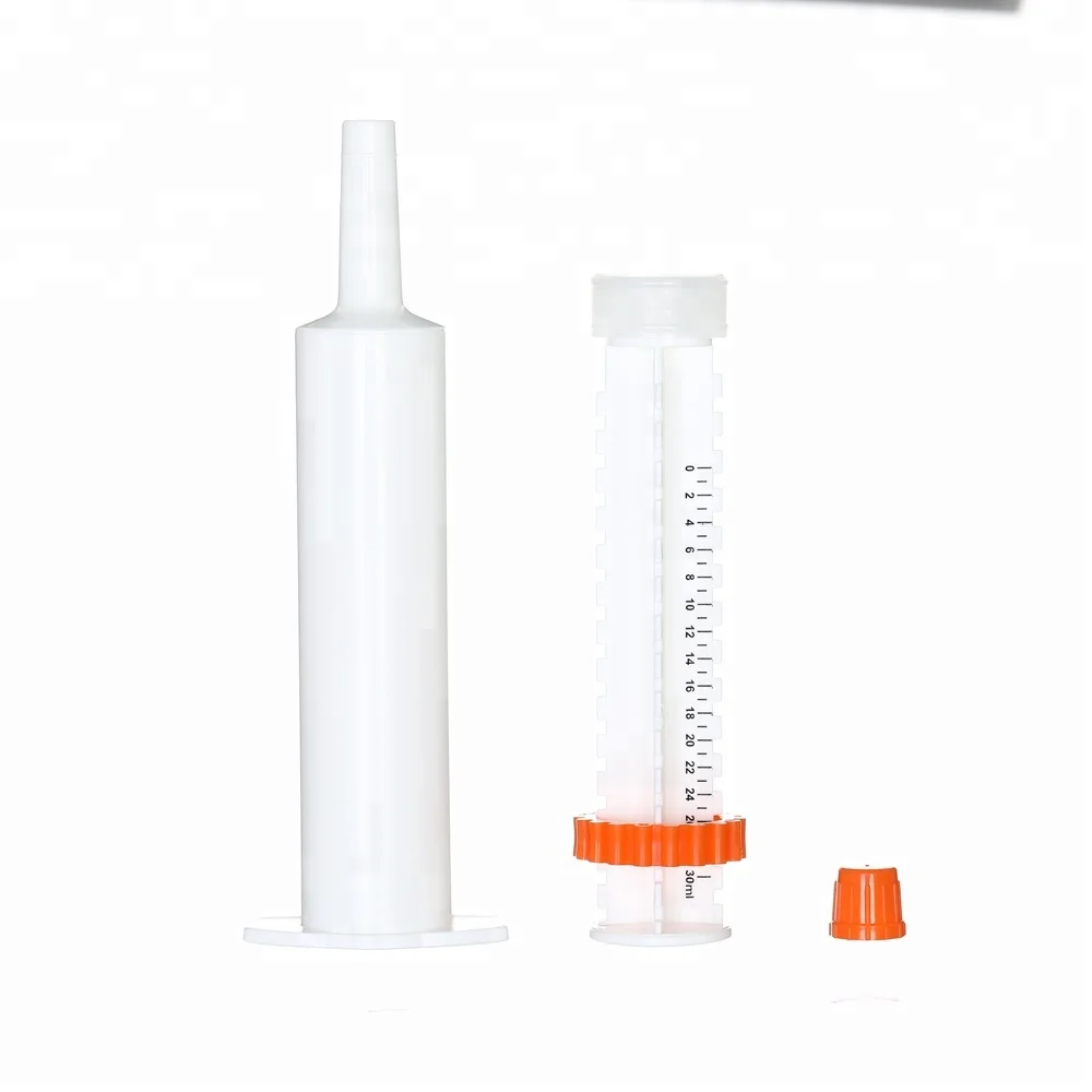 30ml Veterinary Syringe 30cc Disposable Syringe With Needle Plastic ...