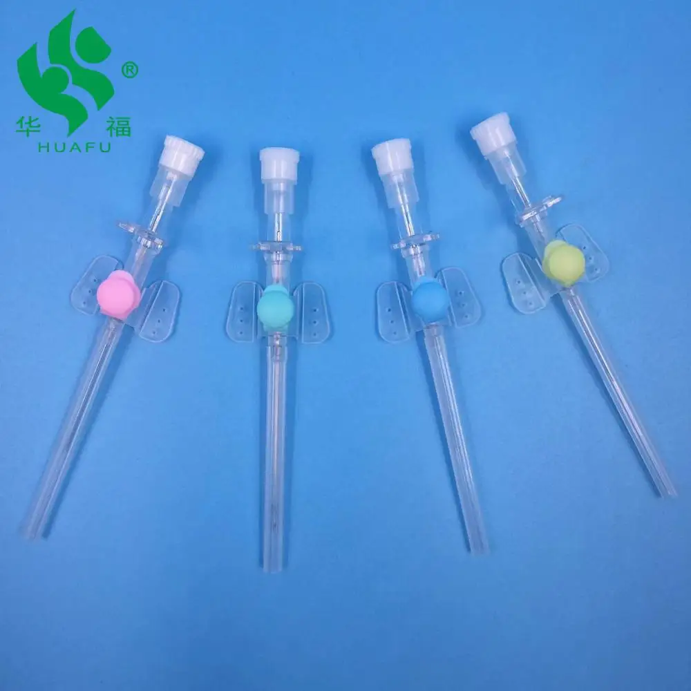 Iv Cannula/iv Catheter 16g 18g 20g 22g 24g With Injection Port - Buy Iv ...