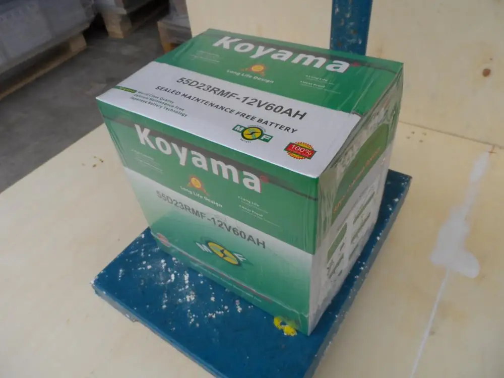 Jis Standard Battery 55d23r Maintenance Free Car Battery 12v60ah - Buy ...