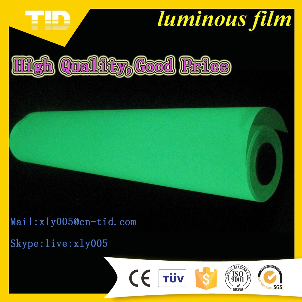 Luminous Film - Glow in the Dark Vinyl for Safety & Style