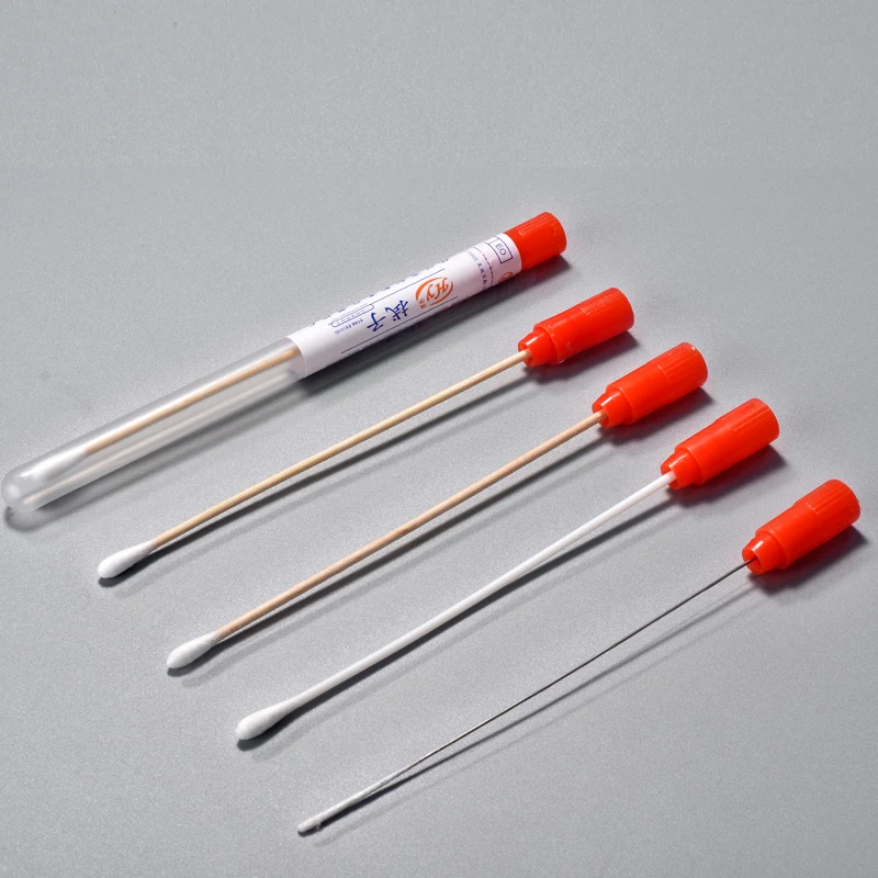 Cotton Swabs With Wooden Bamboo Handles Cotton Tipped Applicator - Buy ...