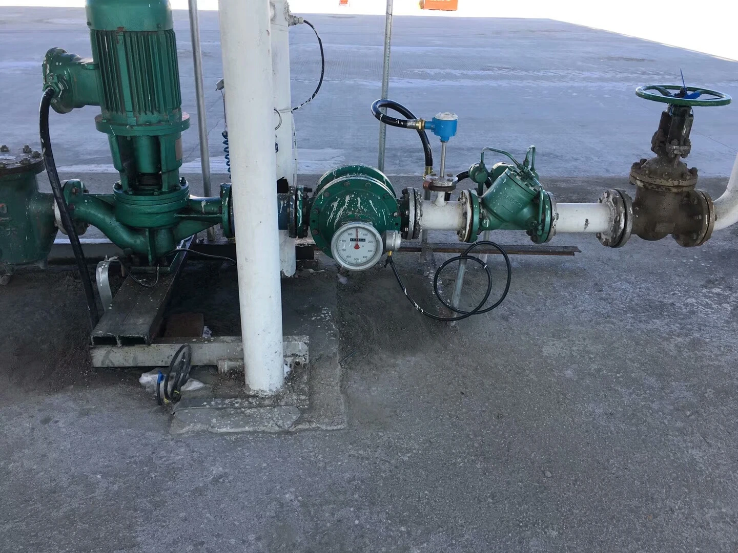 Mechanical Fuel Tank Truck Petroleum Diesel Flow Meter