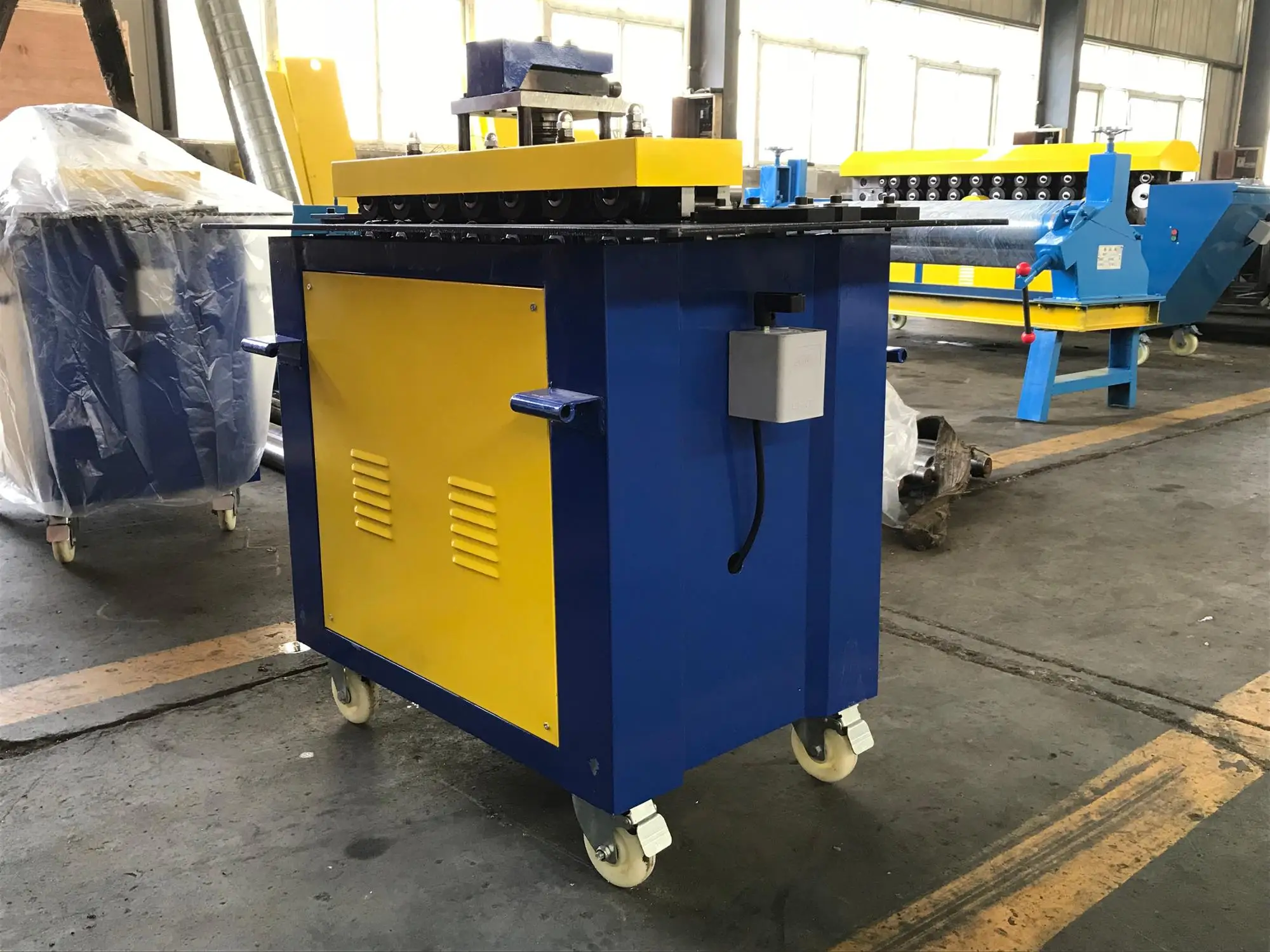 Pittsburgh Machine Manual Lockformer TDC Duct Making Closer