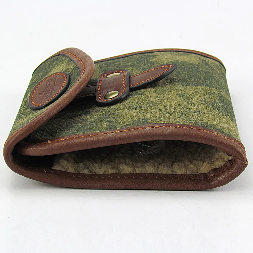 Tourbon Most Popular Canvas And Genuine Leather Fly Fishing Wallet ...