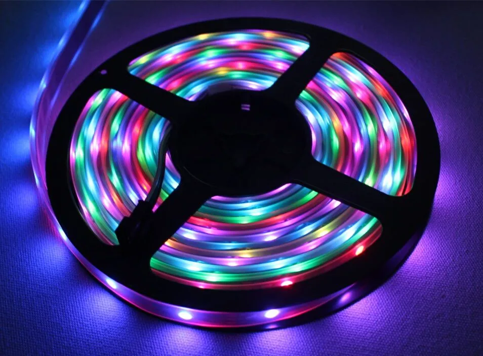 Dc5v 30 Leds/m 60 Leds/m Digital Led Strip Ws2813 5050 Led Strip ...