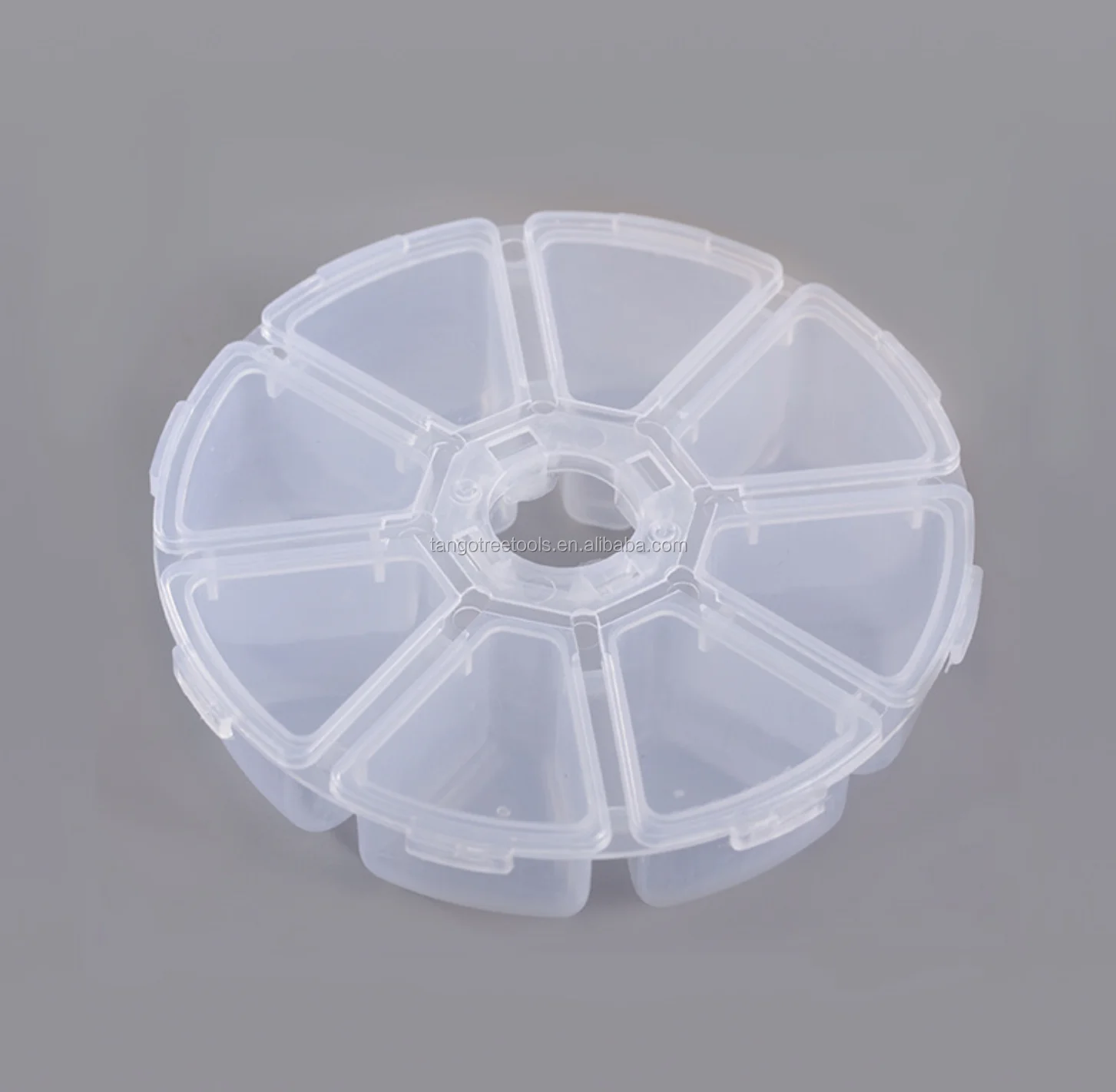 Travel Pill Case Round Medicine Organizer Medicine Container Plastic ...