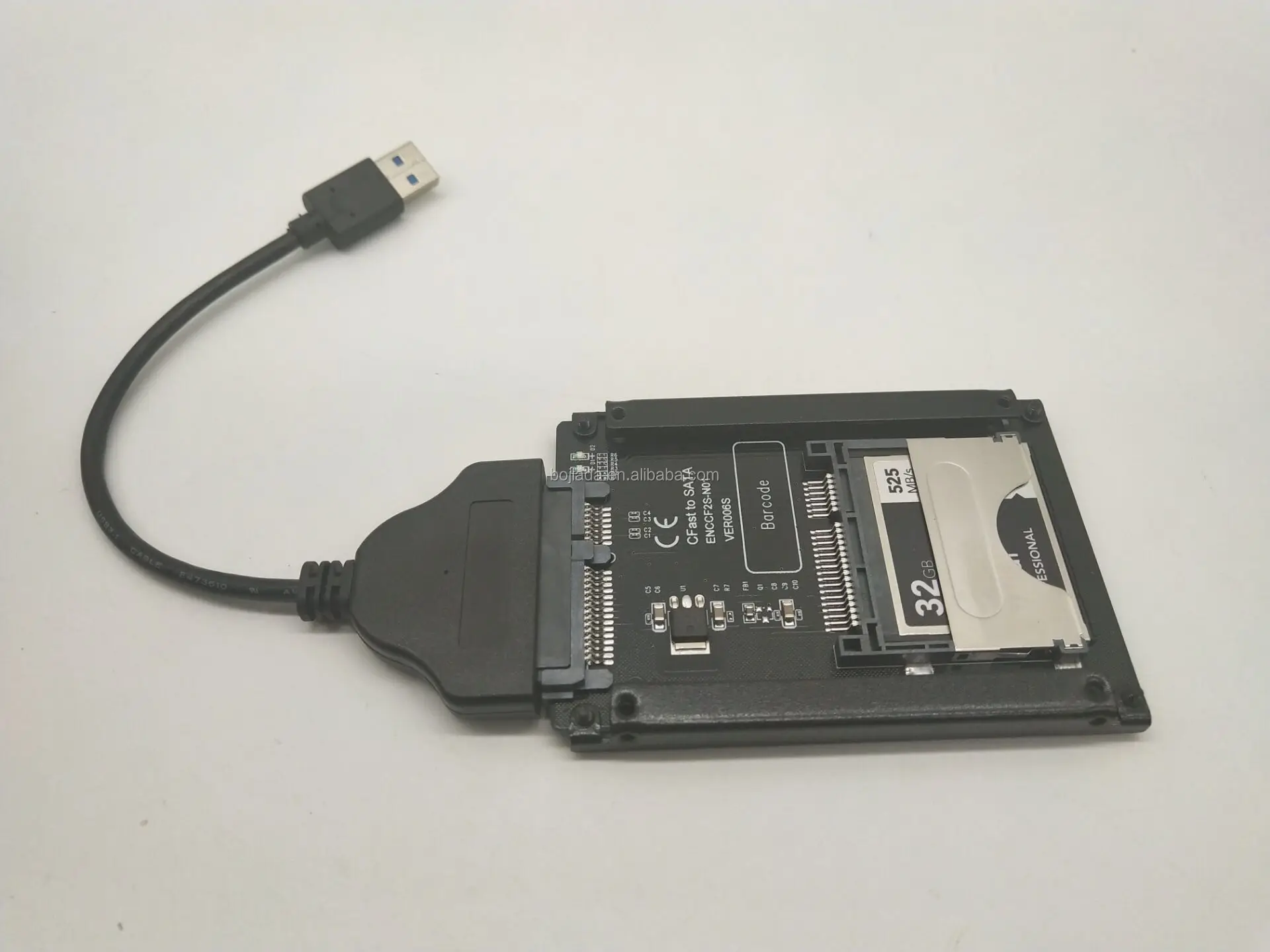 Sata 22 Pin To Cfast Adapter Card With Sata Cable 2.5 Inch Hard Disk ...