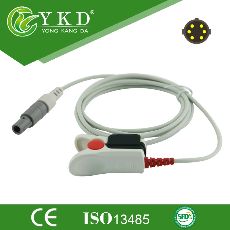 Compatible Direct Reusable Creative/edan/golden/contec Spo2 Sensor For ...