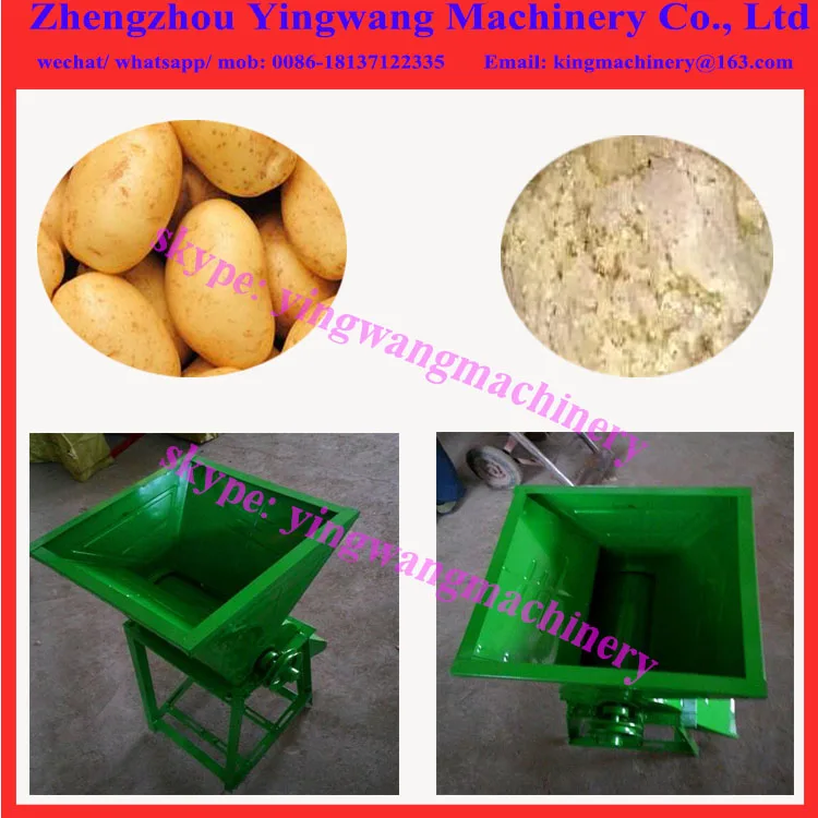 430 Stainless Steel Cassava / Carrot / Tuber Root Crushing Grinding ...