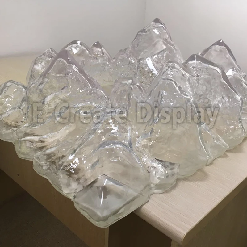 E-creative Clear Or Custom Color And Customized Size Ice Block - Buy ...