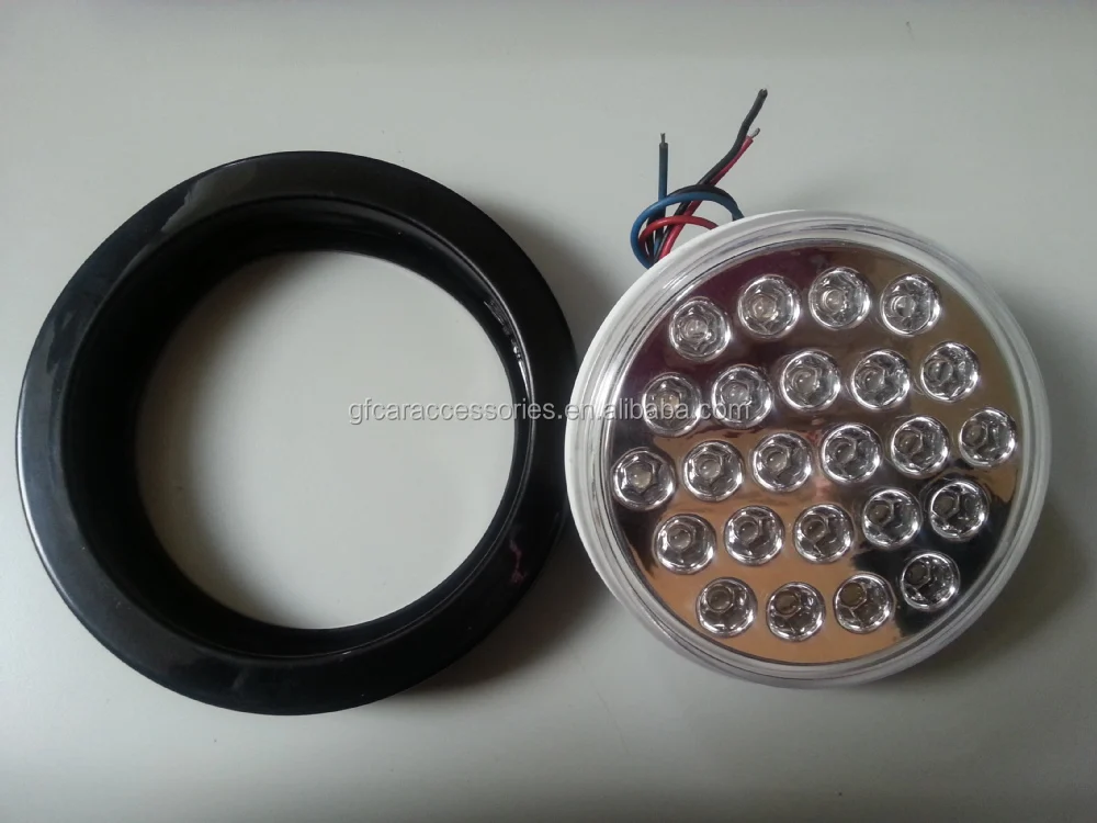 Usa 4 Inch Round Led Truck Trailer Tail Light 12v Led Tail Light For ...