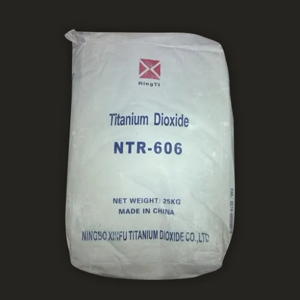 Hot Paint Plastic Chemicals Rutile Titanium Dioxide NTR 606 Tio2