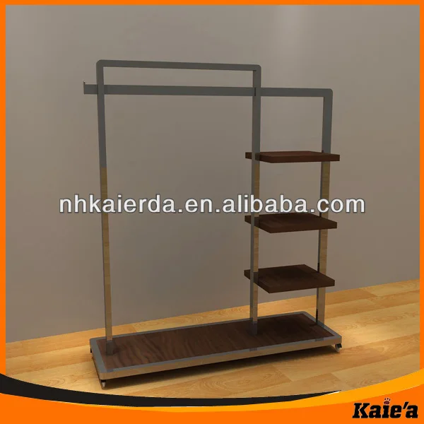 Metal estante de exhibición/de metal para colgar la ropa góndolas ...