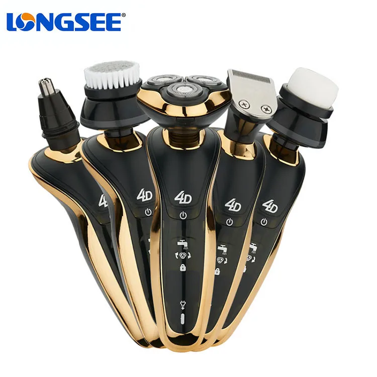 High Efficiency Shaving Electric Shaver Machine 5 In 1 Washable Men ...