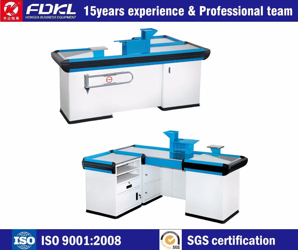 Top Quality Checkout Counter Cashier Desk - Buy Checkout Counter ...