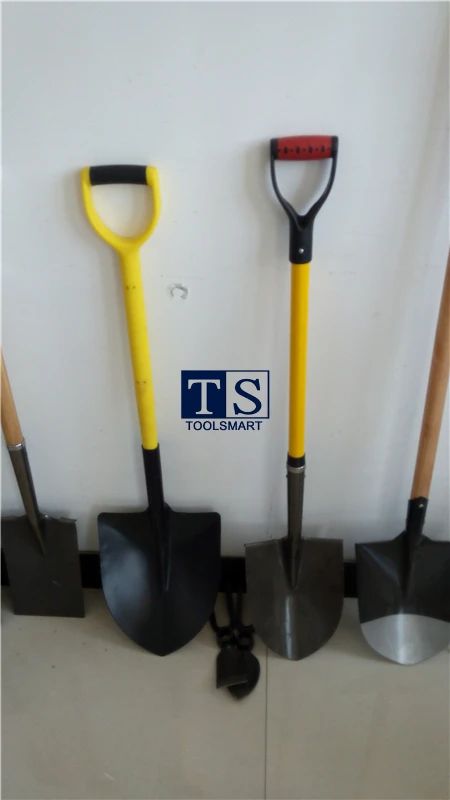 Farm Tool Steel Spade Shovel With Y Steel Grip Wooden Handle - Buy ...