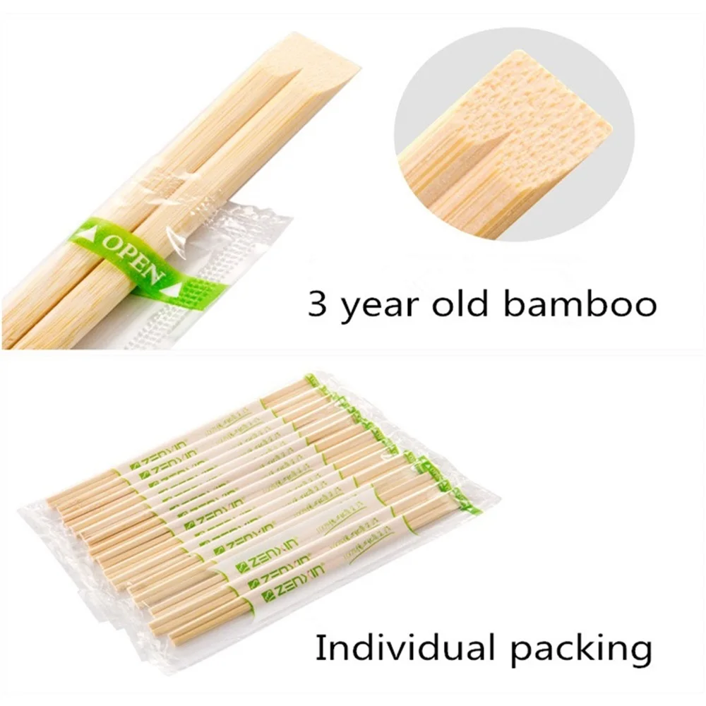 Opp Film Packed Disposable Bamboo Chopsticks For Sushi One-off ...