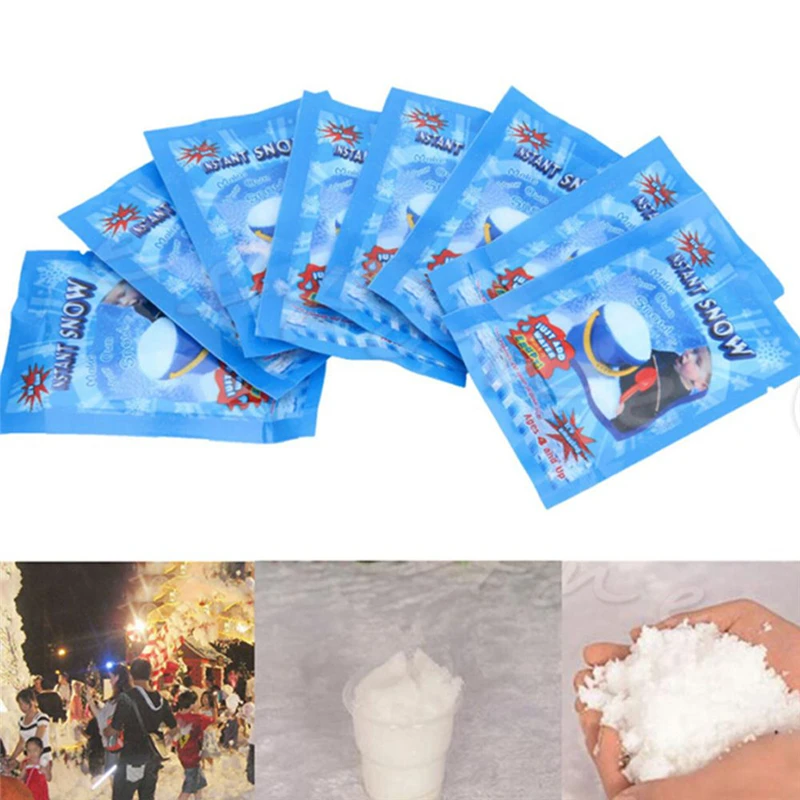 Good Quality 1 Pack Artificial Snow Instant Snow Powder Fluffy ...