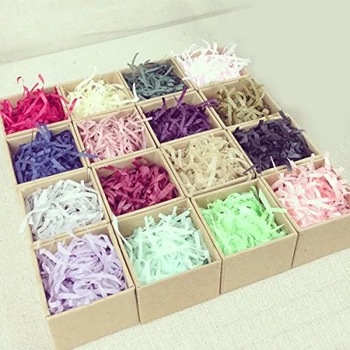 Fine Cut And Crinkle Cut Paper Shreds Crinkle Paper Bulk Gift Basket ...