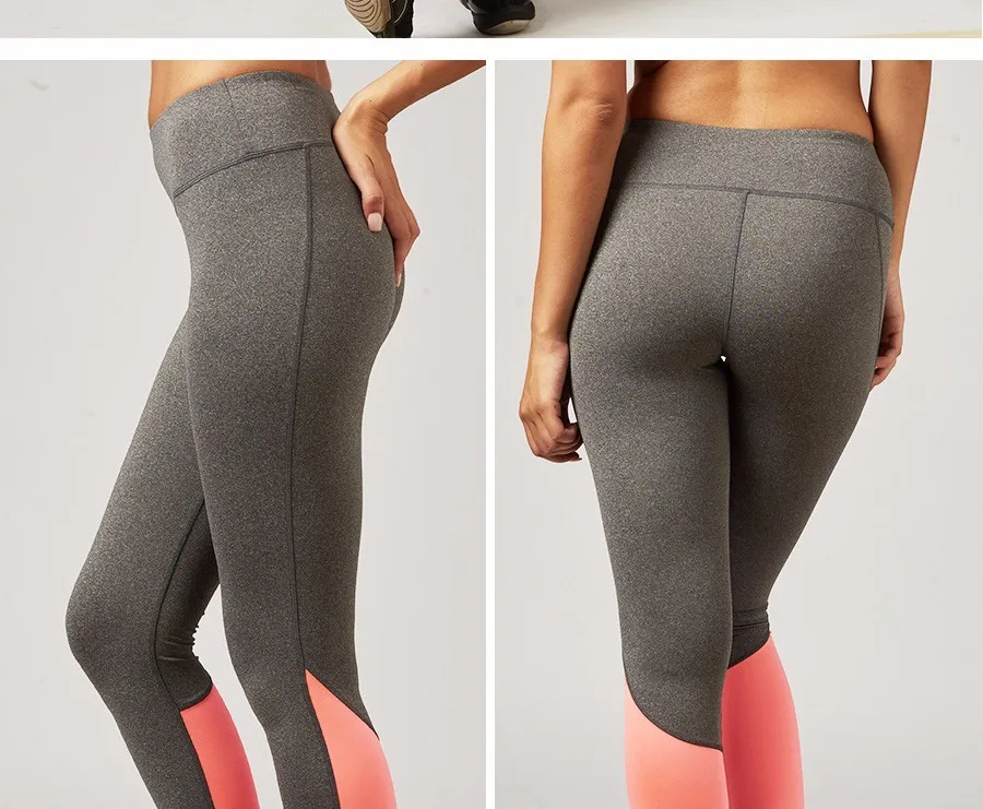 Women Sport Pants Exercise Tights For Female Sports Elastic Workout ...