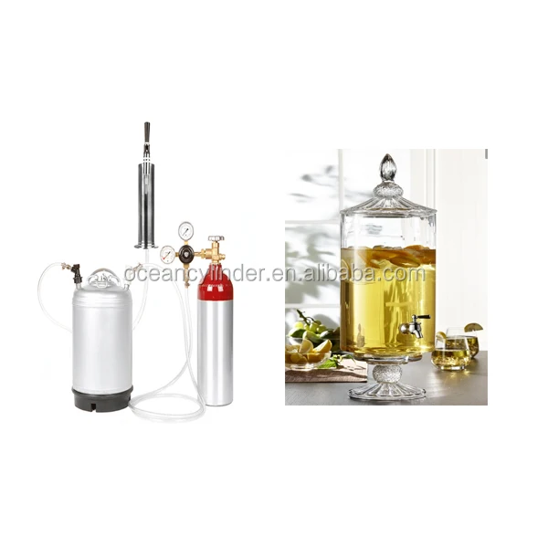 5lbs CO2 Aluminum Cylinder - High Pressure & Versatile Use