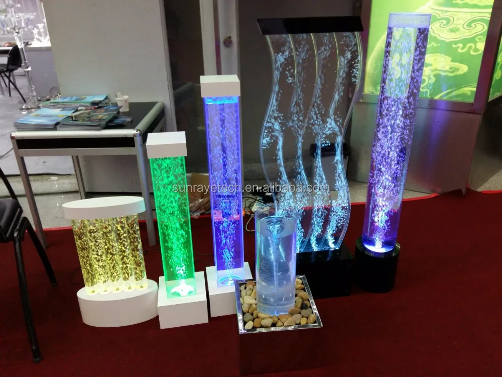 New Tabletop Mini Led Vortex Bubble Fountain With 304stainless Steel ...