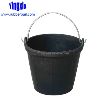 10l Cement Rubber Bucket With Handle,Construction/building Tools - Buy ...