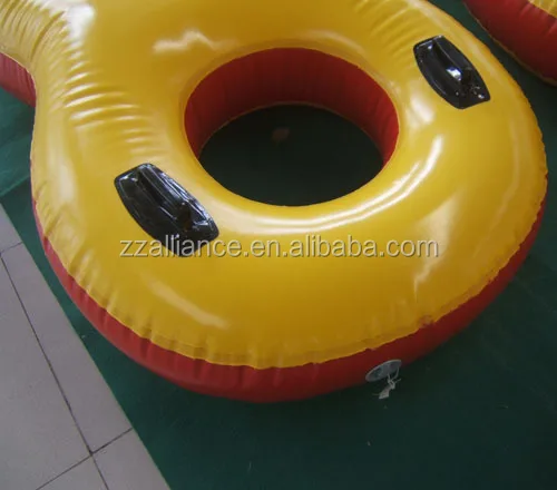 Inflatable Swimming Ring Slide Double Circle Floating - Buy Inflatable ...