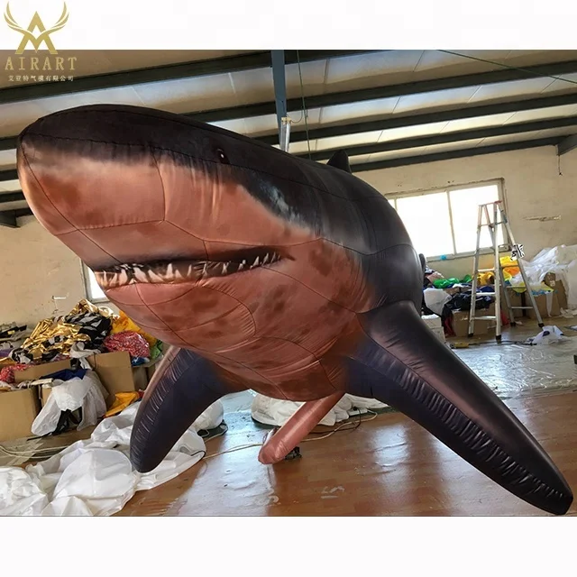 Customizable Giant Inflatable Shark Whale Balloon for Stage