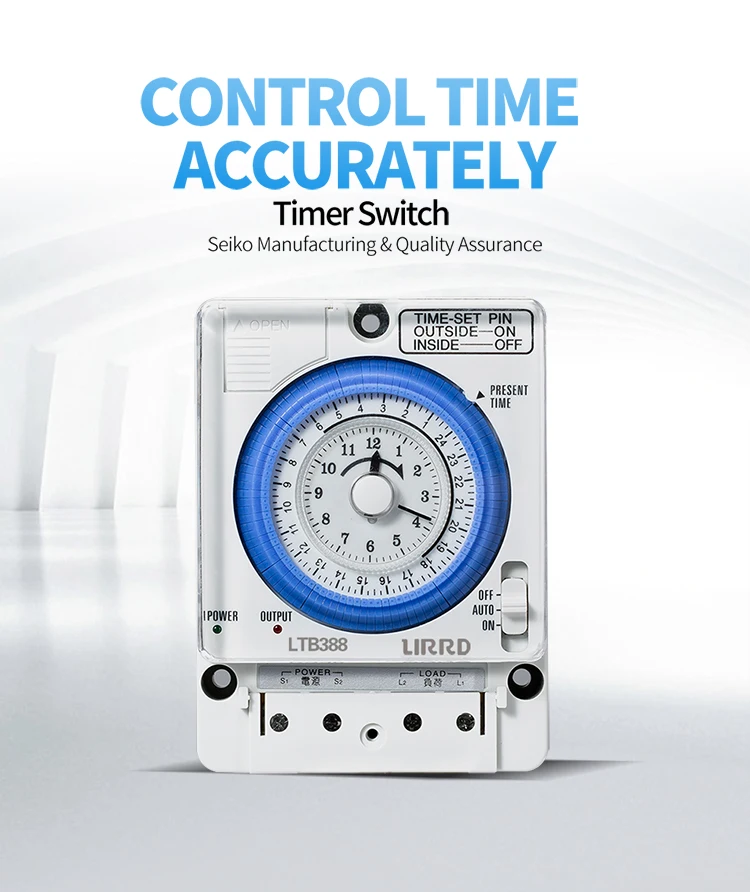 30 Amp Timer Switch - Efficient Battery Charger Control