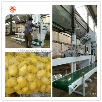 Potato Bagging Machine/potato Packing Machine/garlic Bag Packer - Buy ...