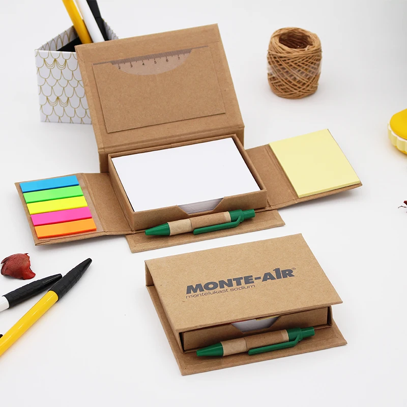 Combined Eco Memo Set - Buy Eco Stationery Set,Sticky Notes Memo Set ...