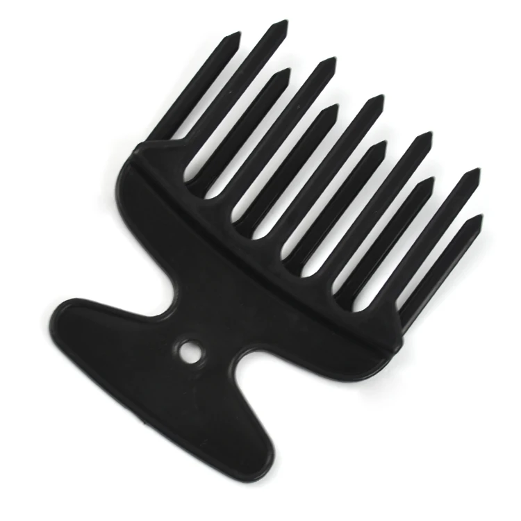 Professional Plastic Hair Afro Picks Double Tooth Comb Hairdressing ...