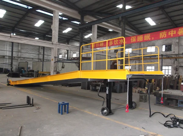 Steel Yard Ramp For Loading And Unloading Trucks,Trailers 10 Ton Vh-yr ...