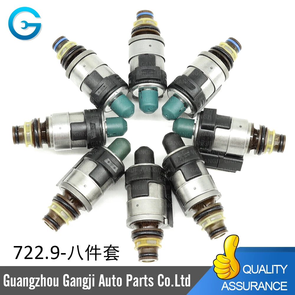722.9 7-speed Automatic Transmission Solenoid Kit 8pcs For Mercedes ...