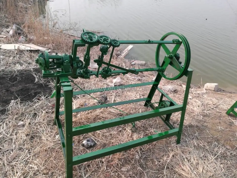 Hot China Best Quality Straw Rope Braiding Machine Rice Straw Rope ...